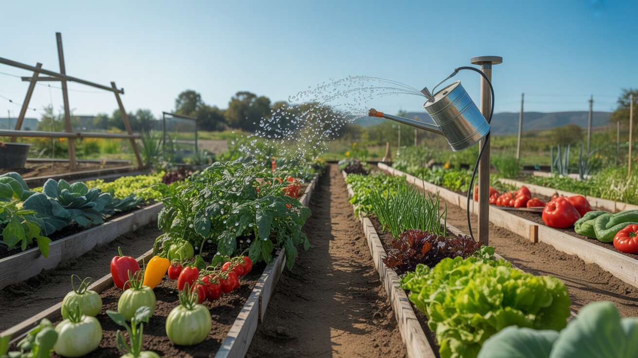 Mon potager survit 15 jours sans moi" : le système D d'arrosage pour ...